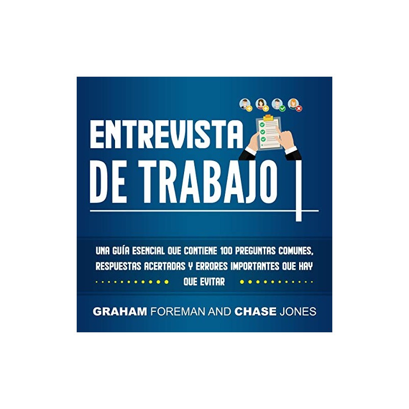 Audiolibro Entrevista de Trabajo Guía con 100 Preguntas Comunes ...